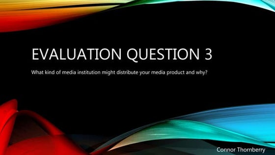 Media distributions | PPT