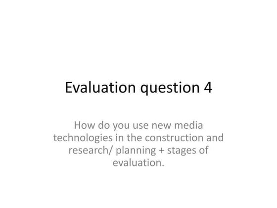 Presentation1 media question 6 | PPT