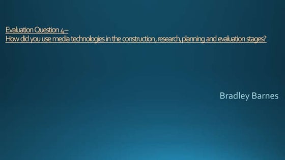 Evaluation 1 advert | DOCX