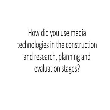 Evaluation question 4 | PPT