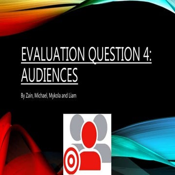Evaluation question 4 | PPT