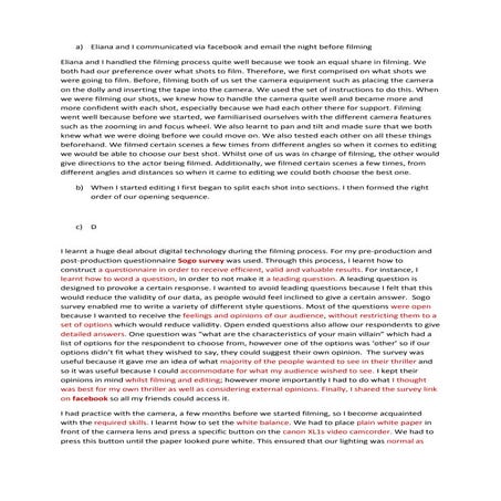 Evaluation question 6 | PDF