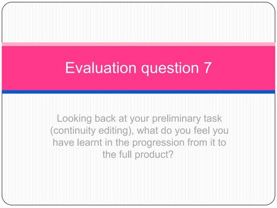 Creating a motion graphics sequence | PPT