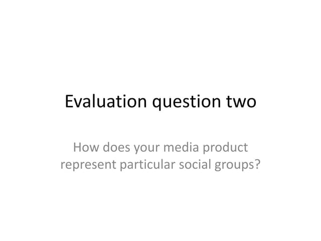 Evaluation q2 | PPTX