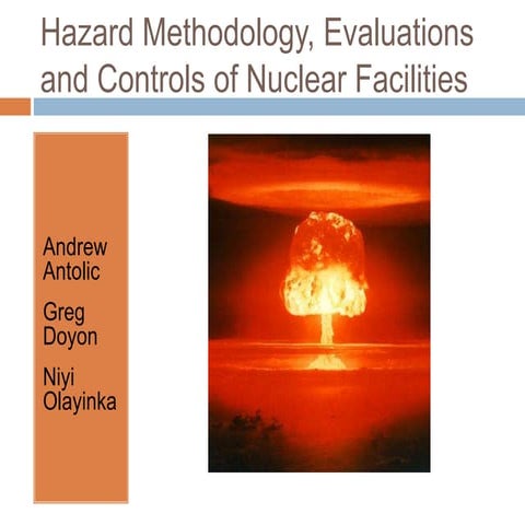 Evaluations of Nuclear Power | PPTX