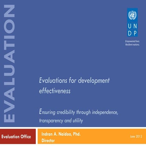 Evaluations for development effectiveness | PDF | Business | Business ...