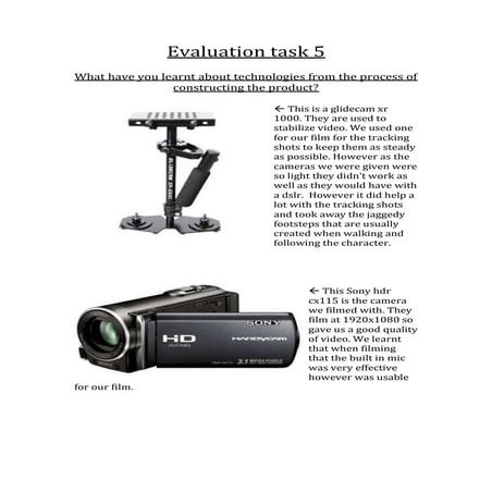 Evaluation task 6 | DOC