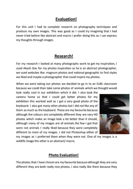 Portrait evaluation | DOCX