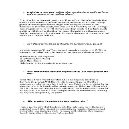 pie charts from questionnaire | DOCX