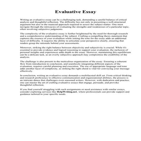 Evaluative Essay.pdf