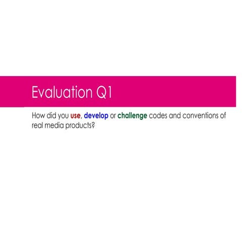 Evaluation Q1 | PPTX