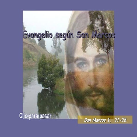 Evangelio San Marcos 1, 21 28 | PPS