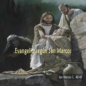 Evangelio marcos 1, 40 45 | PPS