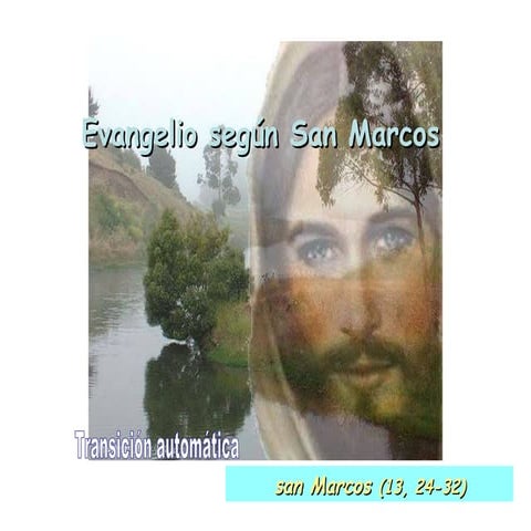 Evangelio san marcos 13, 24 32 | PPS