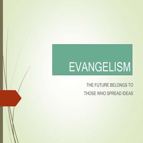 Evangelism. | PPT