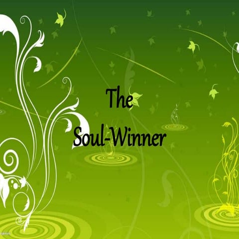 The Soul Winner | PPTX