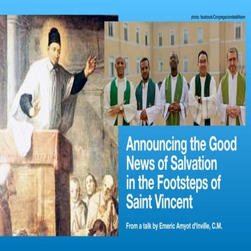 Evangelization in the footsteps of Saint Vincent de Paul | PDF ...