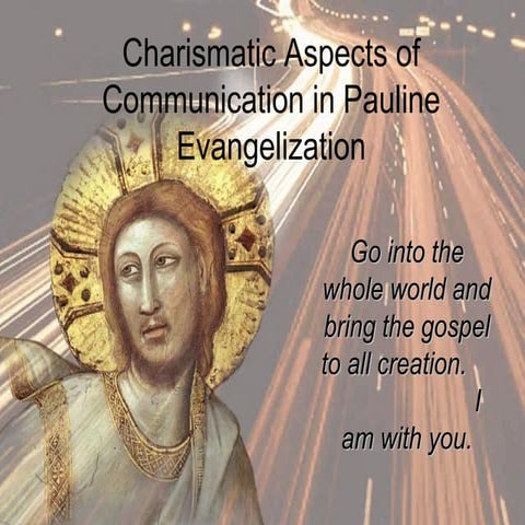 Evangelization and Discipleship for Paulines | PPT