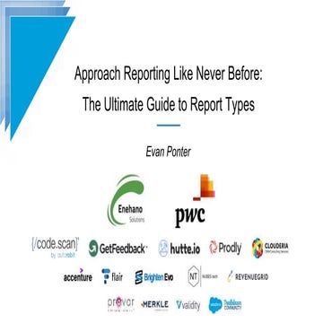 Approach Reporting Like Never Before: The Ultimate Guide to Report ...