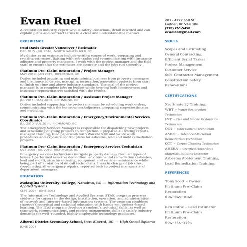 Evan ruel resume_new (1) | PDF