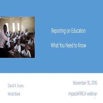 Reporting on Education: What You Need to Know | PPTX