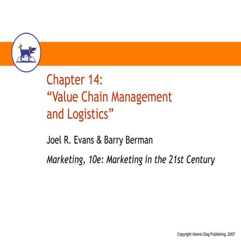 Marketing Chapter 14 | PPT
