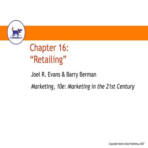 Marketing Chapter 16 Ppt