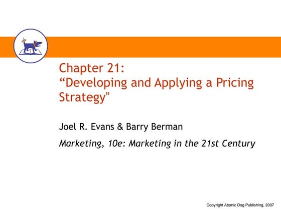 Pricing in marketing Management | PPT