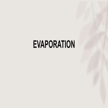 Evaporation.pptx