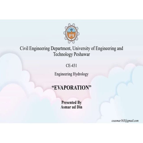Evaporation Pan Meter Pdf