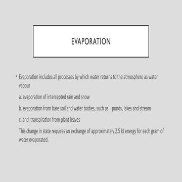 Evaporation, transpiration, interception and depression storage.pptx