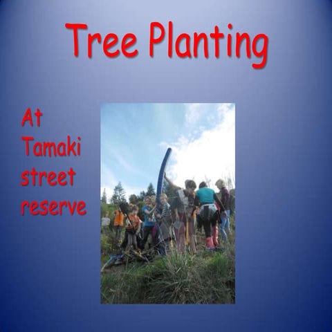 Eva tree planting | PPT