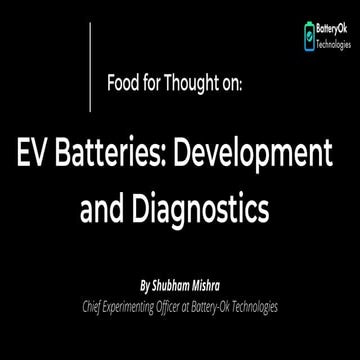 EV Batteries: Development and Testing | PDF