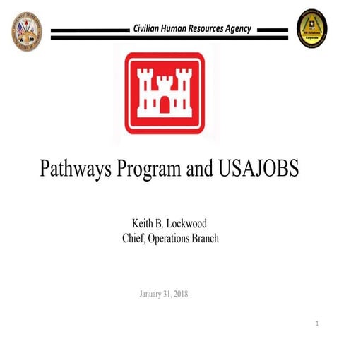 Navigating the Pathways Program and USAJOBS | PPTX