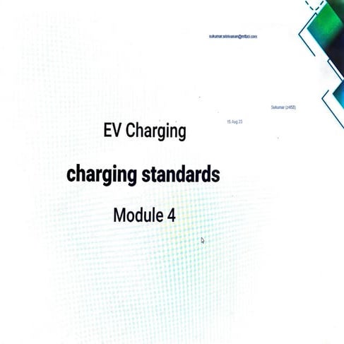 Electric vehicle battery design and charging stations | PDF