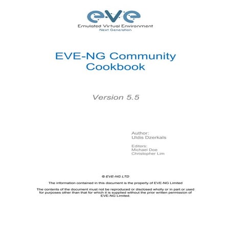 EVE-CE-BOOK-5.5-2024 the guide to how to use EVE NG | PDF