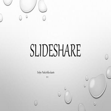 Qué es Slideshare | PDF