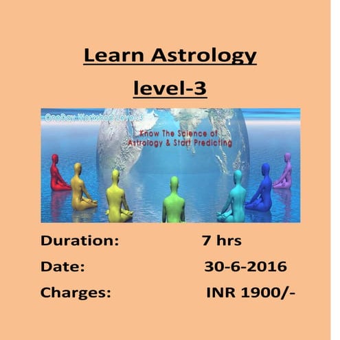 Learn Astrology level-3 | PDF