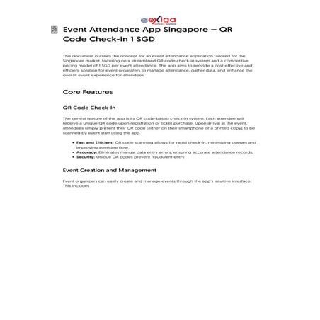Event Attendance App Singapore – QR Code Check-In 1 SGD.pdf
