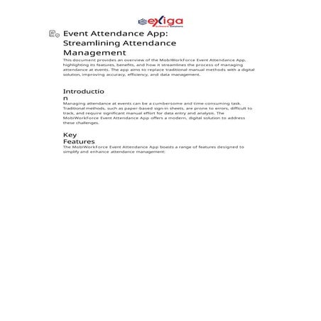 Event Attendance App_ Streamlining Attendance Management.pptx