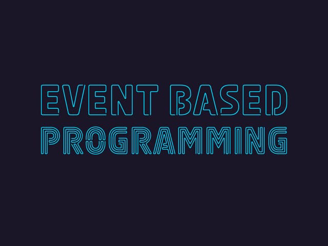 Event Based Programming In Android Ppt