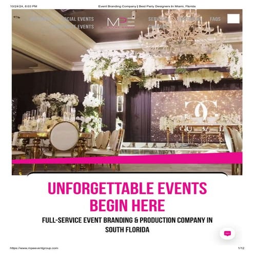 Event Branding Company-Best Party Designers In Miami, Florida.pdf