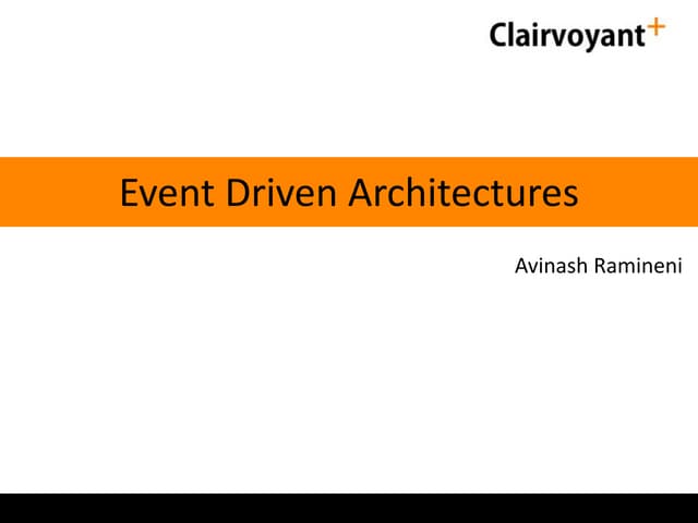 Introduction to event driven programming | PPT