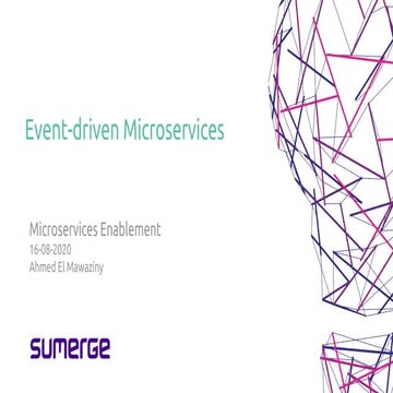 Event driven Microservices Webinar | PPT