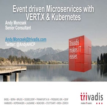 Event Driven Microservices With Vertx And Kubernetes Ppt 