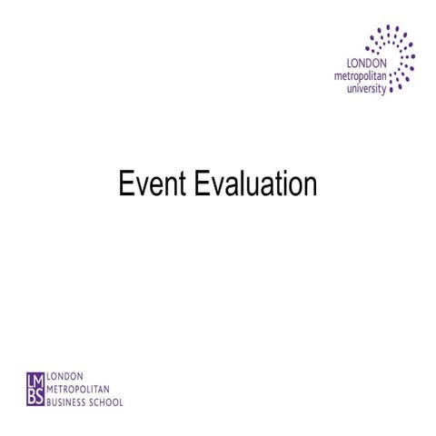 Event Evaluation | PDF