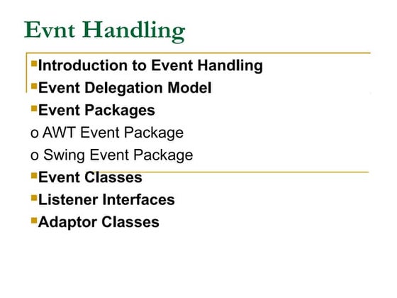 Java Awt Ppt