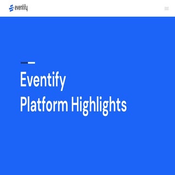 Eventify features | PPT
