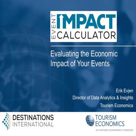 Evaluating The Economic Impact of Your Events | PDF
