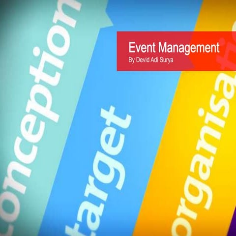 Event Management | PPT